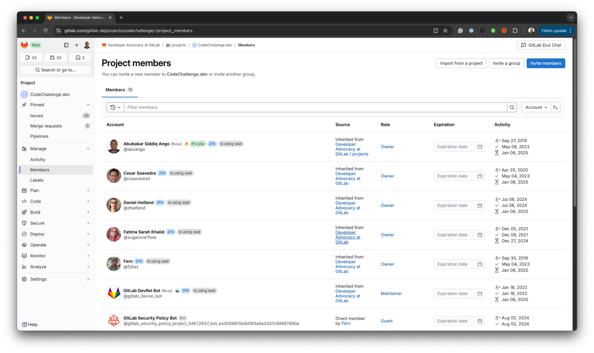 Getting Started With Gitlab How To Manage Users